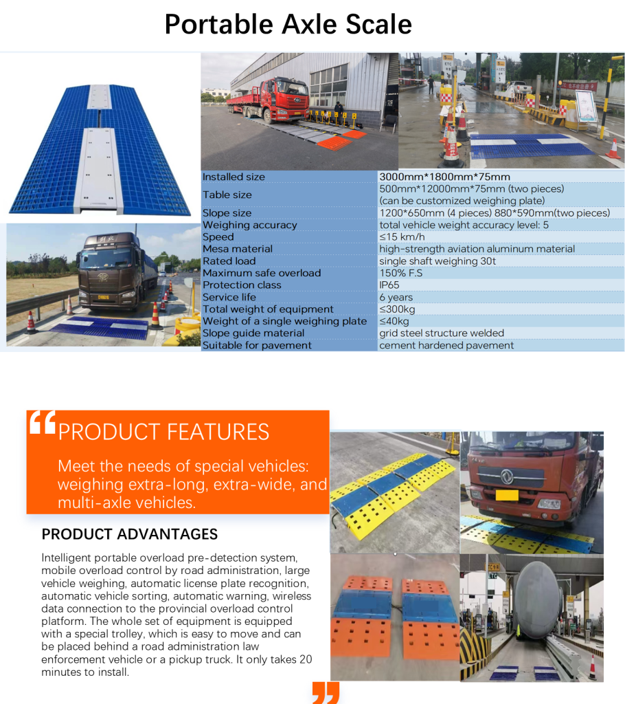 Portable Axle Scale - East Century